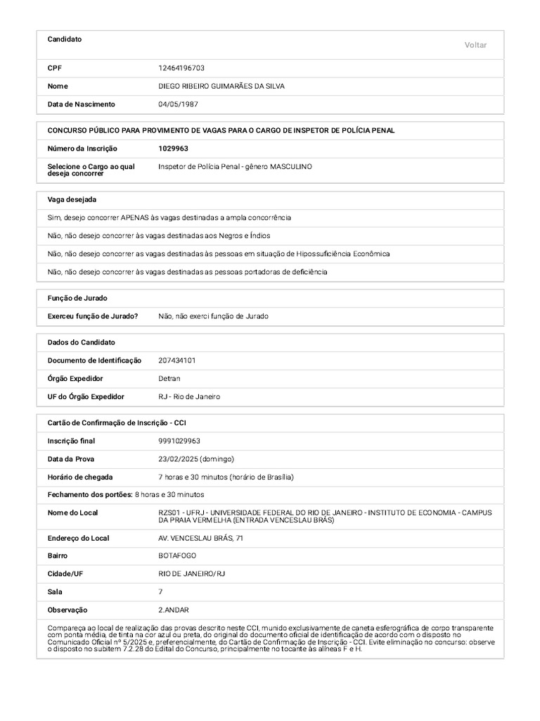 Sistema de Concursos | PDF