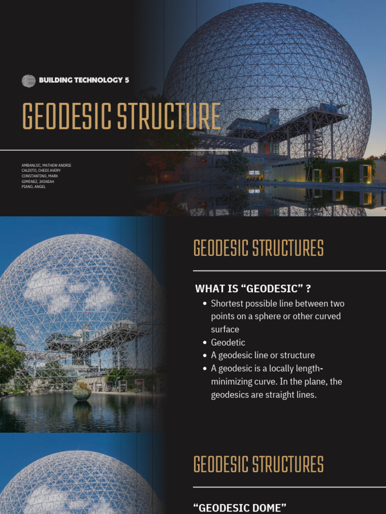 Geodesic Structures Overview and Applications | PDF | Corrosion | Materials