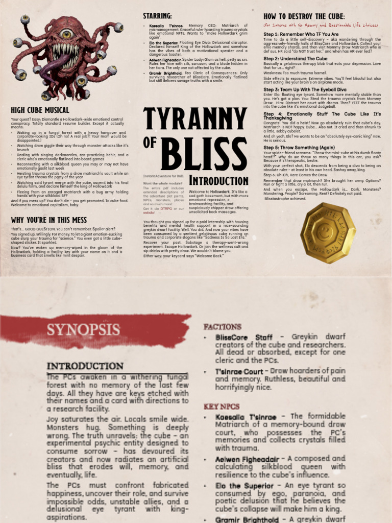 Silkblood: Escape the Bliss Tyranny | PDF | Psychological Trauma ...