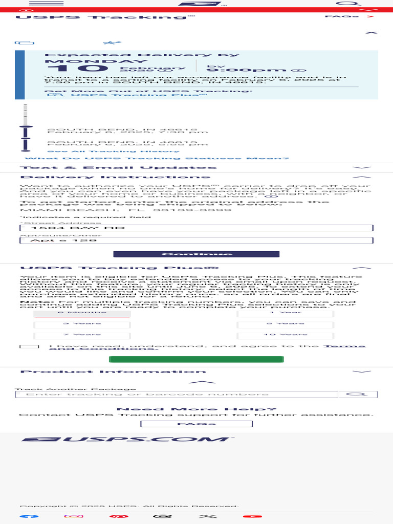 USPS Tracking® Results | PDF | United States Postal Service ...