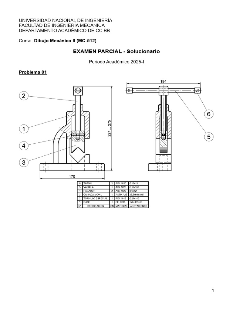 MC512 EP 2025 1 Solucionario | PDF