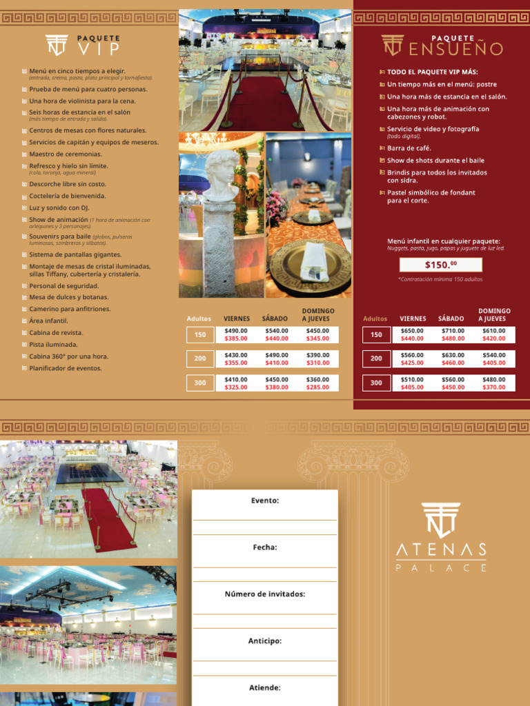 Triptico 2025 Atenas Palace | PDF