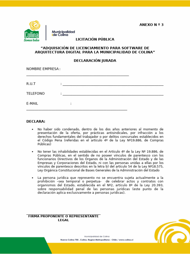 Anexo_N3_Declaración_Jurada | PDF