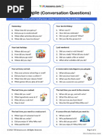 Simple Past Stories for ESL Learners | PDF | Linguistics | Grammar