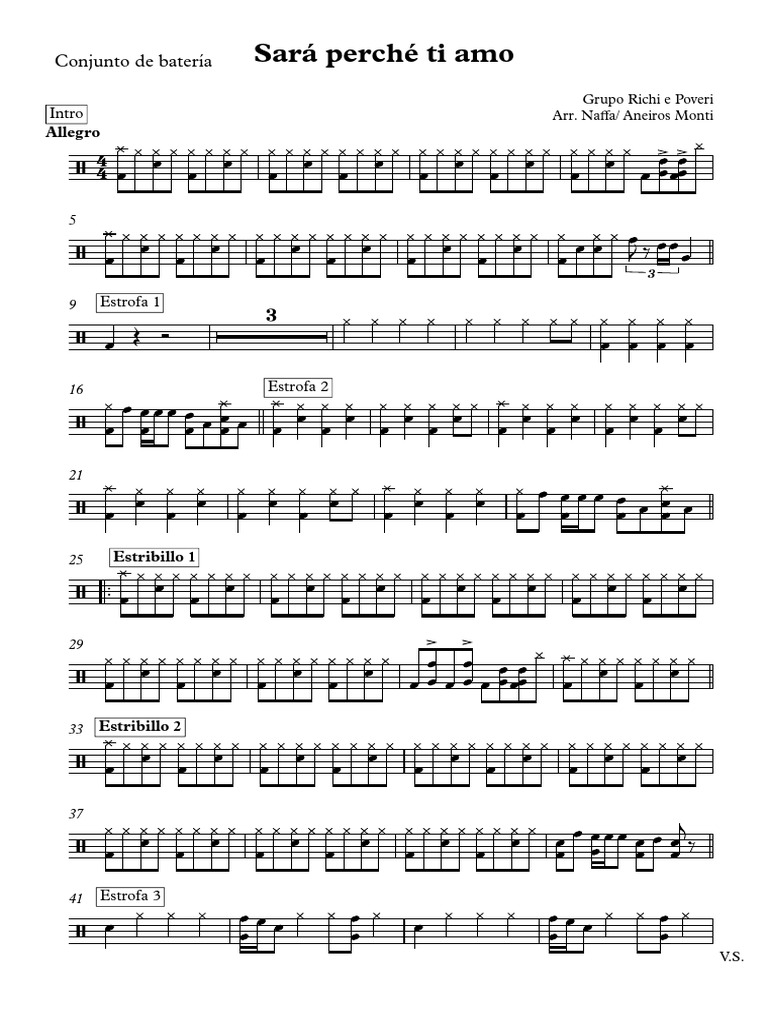 Sara Perche Ti Amo | PDF