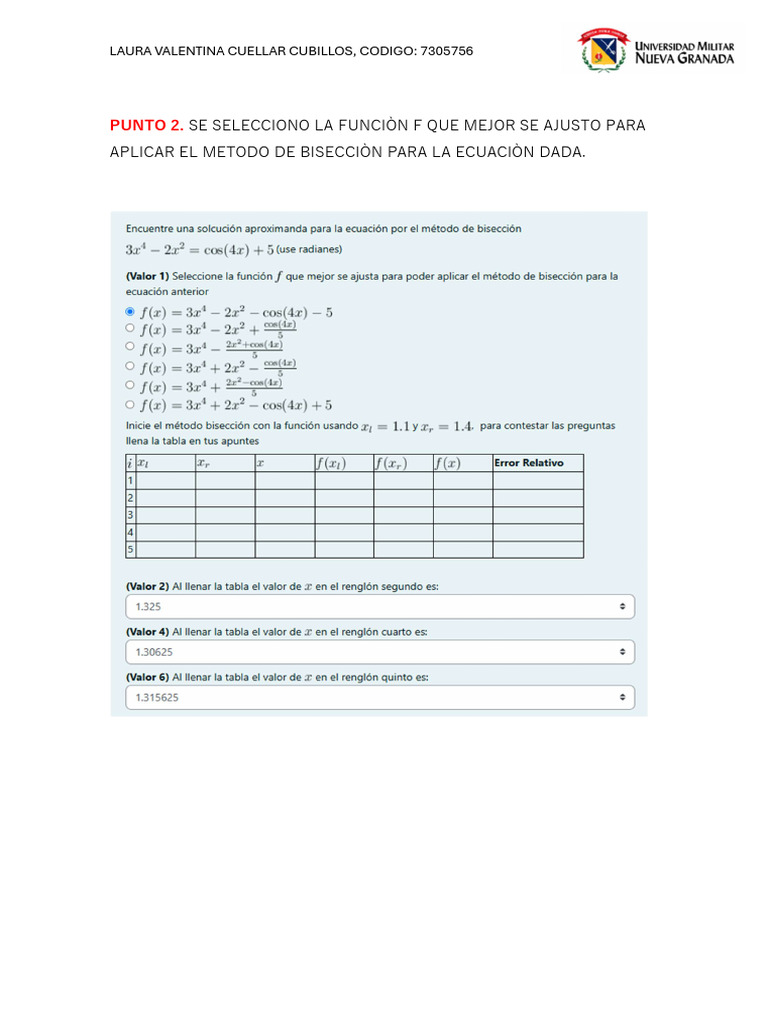 Calculos Metodos Numericos Matlab | PDF