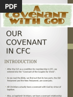 CFC Covenant Orientation | PDF | New Covenant | Prayer