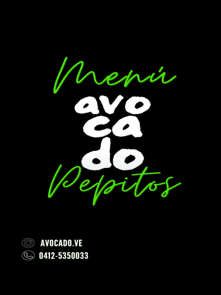MENÚ PEPITOS AVOCADO.pdf-2 | PDF