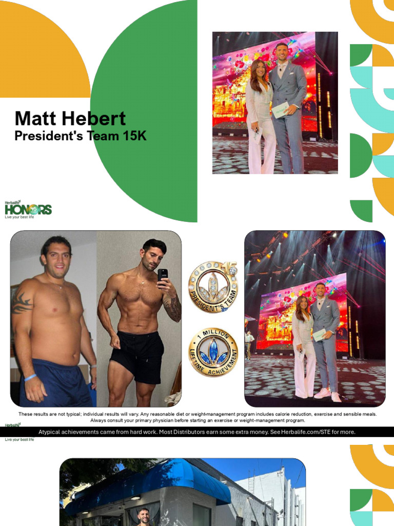 2025 Honors Matt Hebert PowerPoint Presentation - Original File | PDF