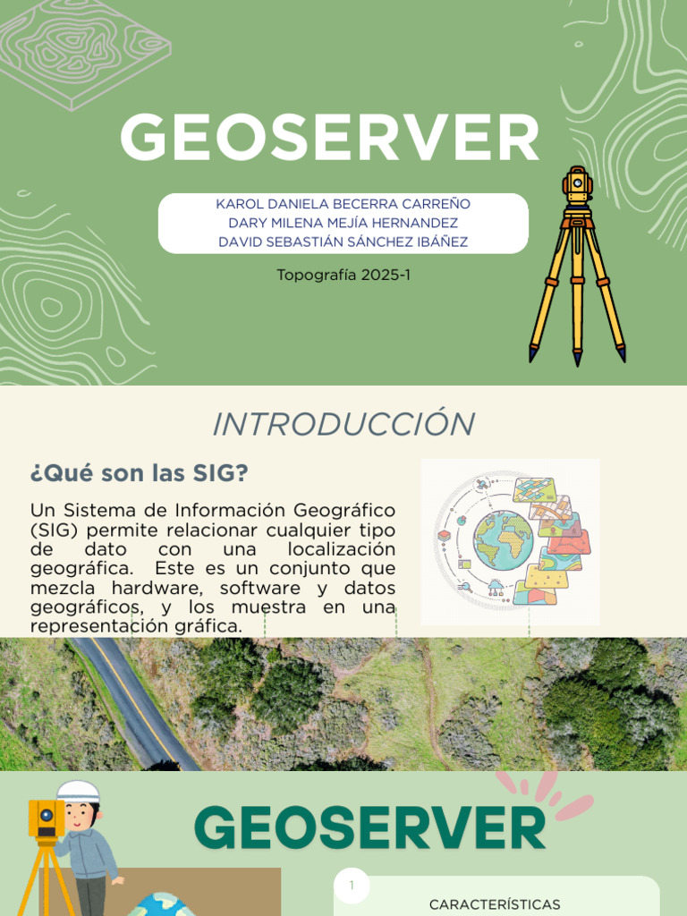 Introducción a GeoServer y SIG | PDF | Sistema de información ...