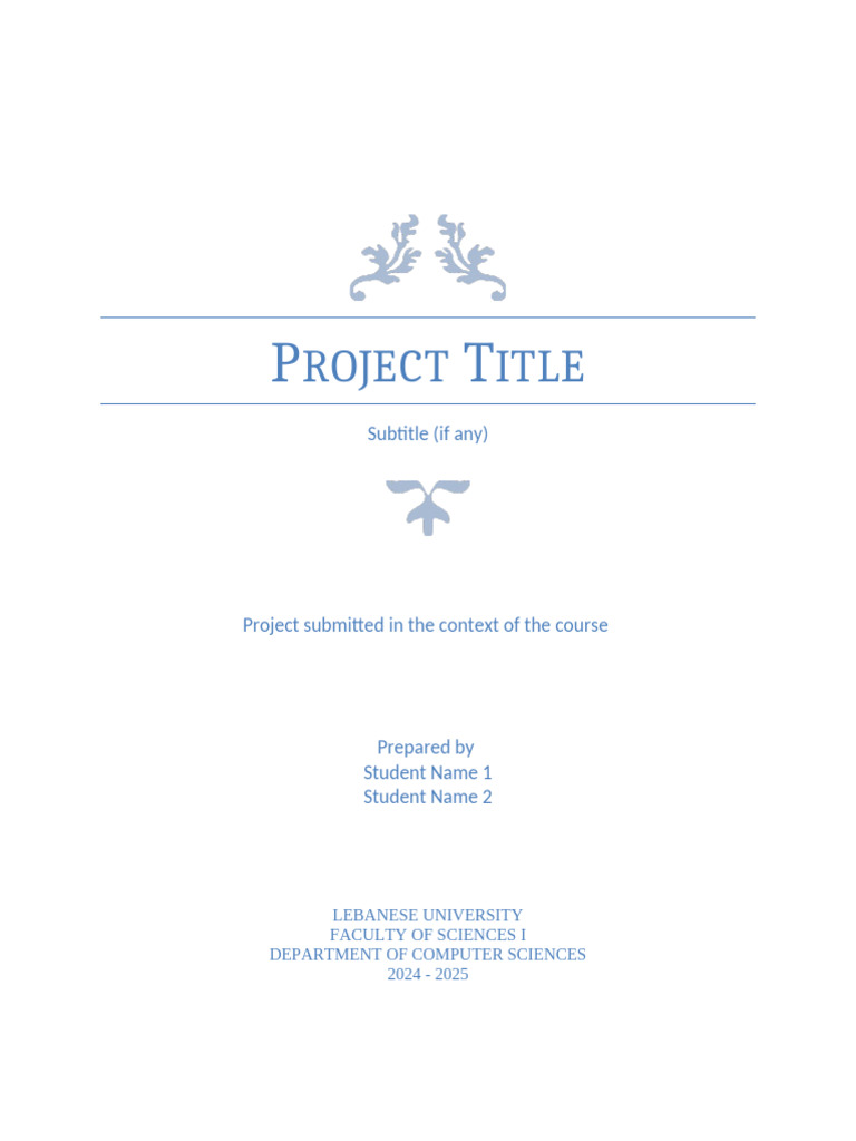 INFO439 - Project Template - en - V6 | PDF | Interface (Computing) | Use Case