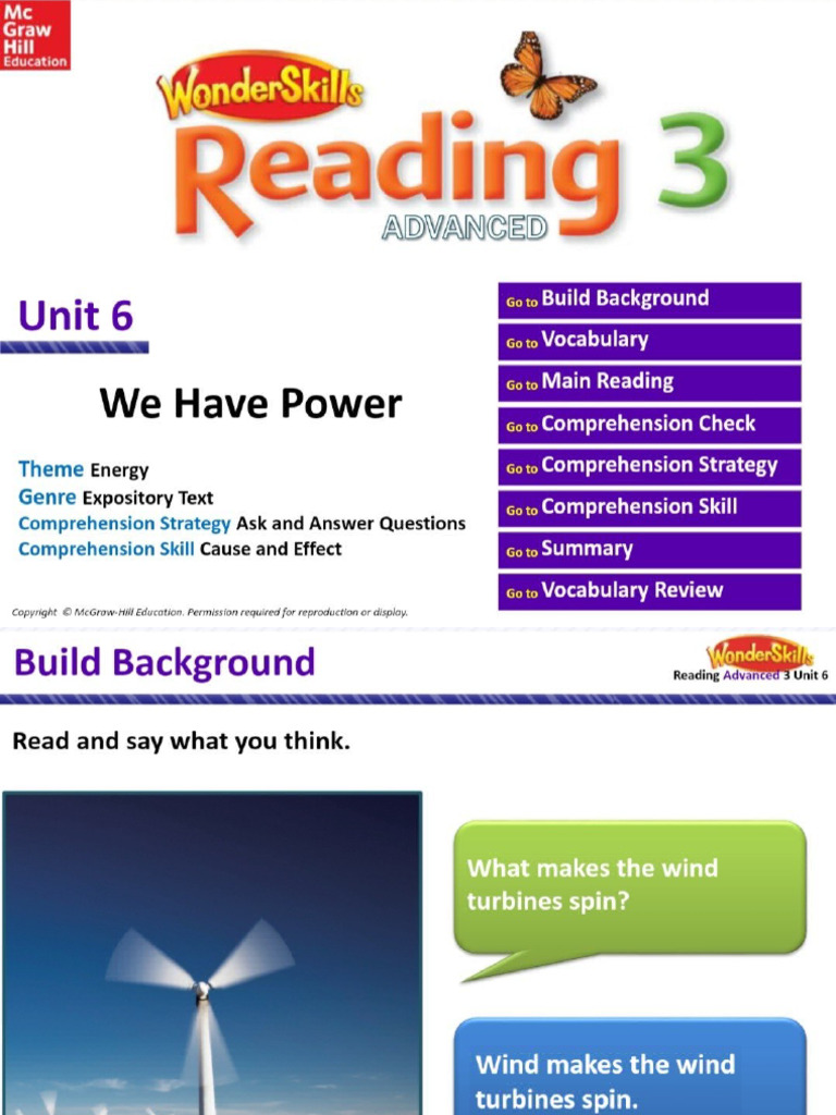 Advanced 3 Unit 6 We Have Power | PDF
