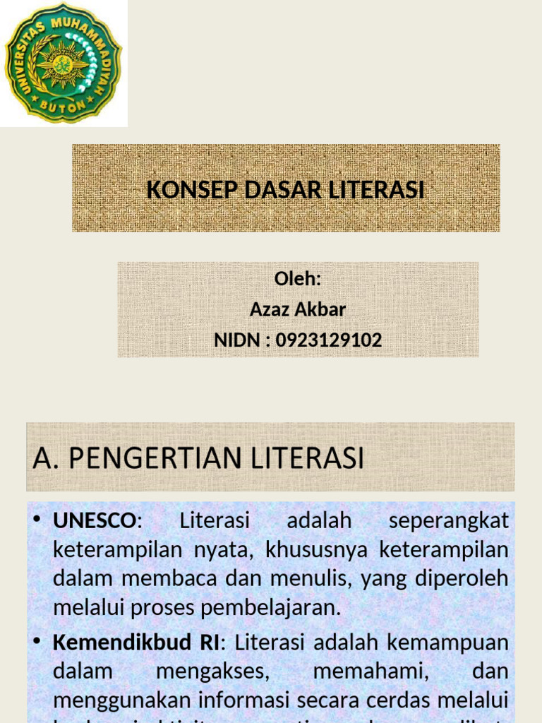 Literasi Baca Dan Tulis | PDF