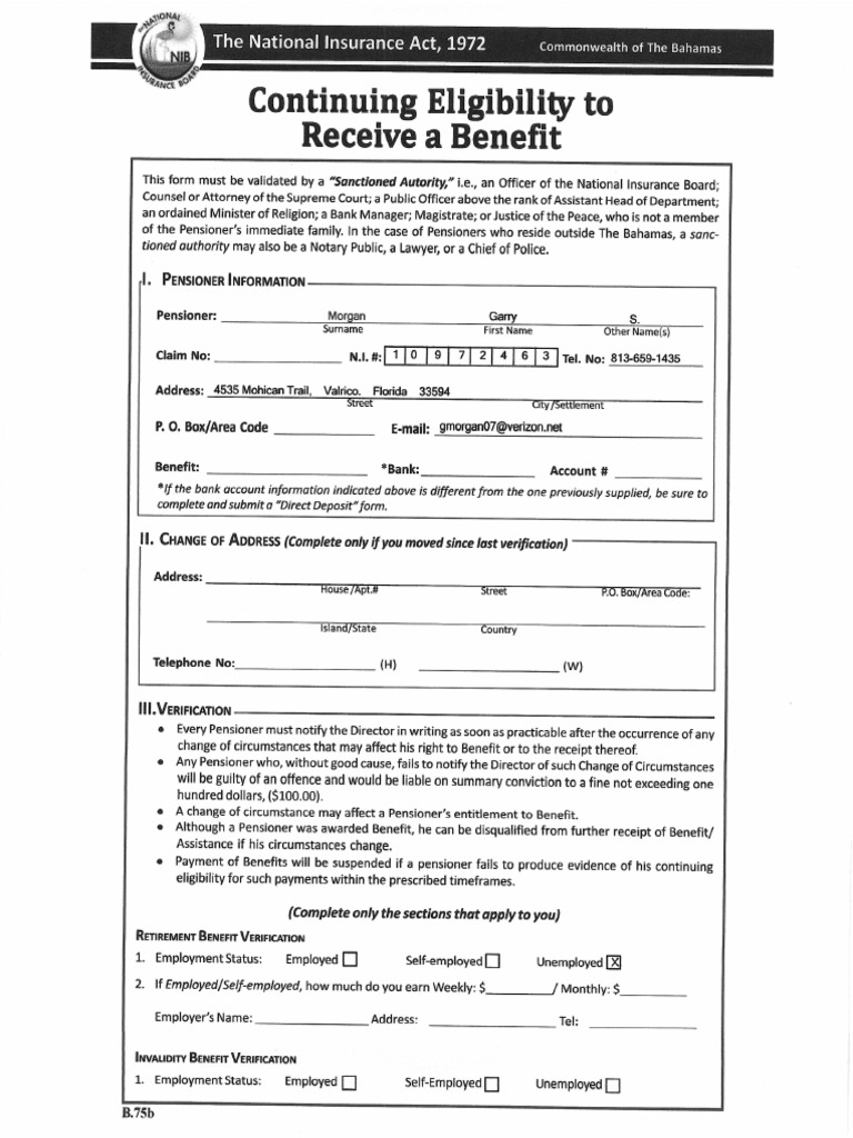 Garry S Morgan Verification - October, 2023 | PDF