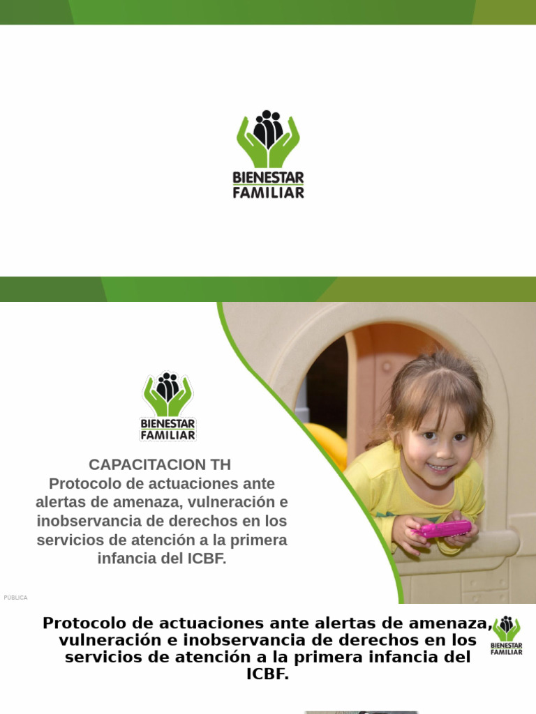 Protocolo Icbf | PDF | Abuso infantil | Violencia