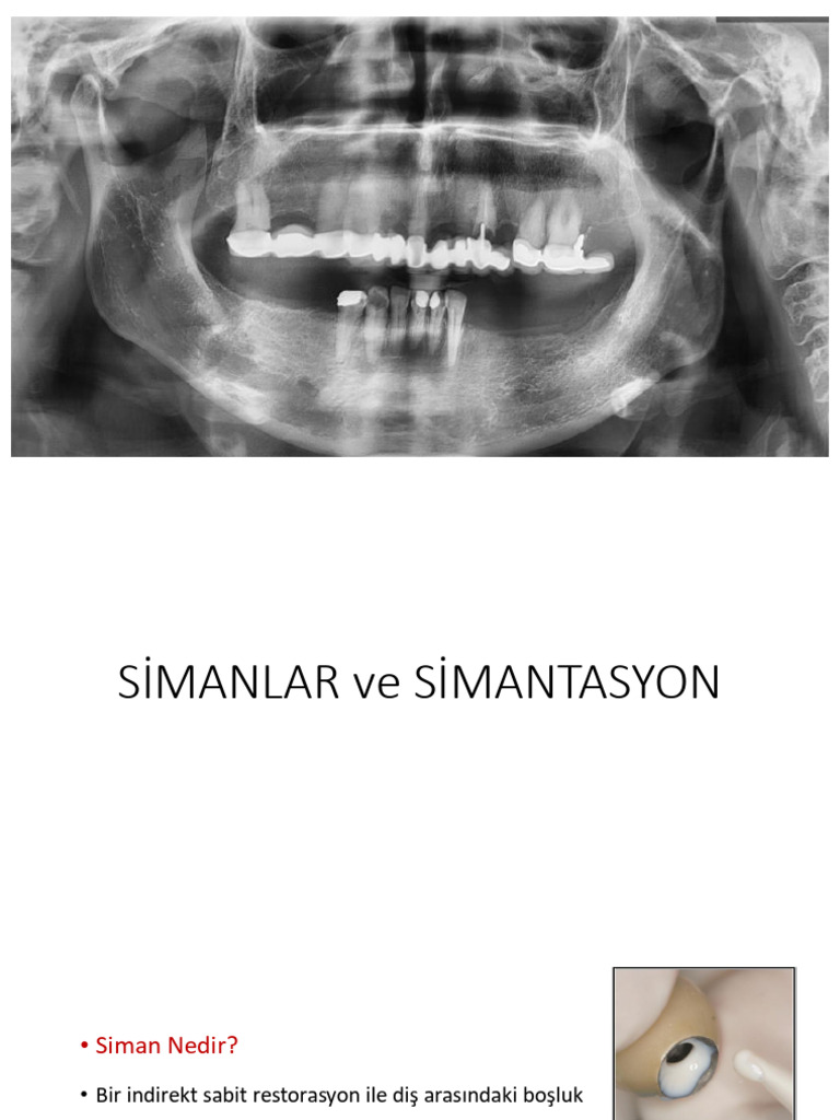 Simanlar Ve Simantasyon | PDF