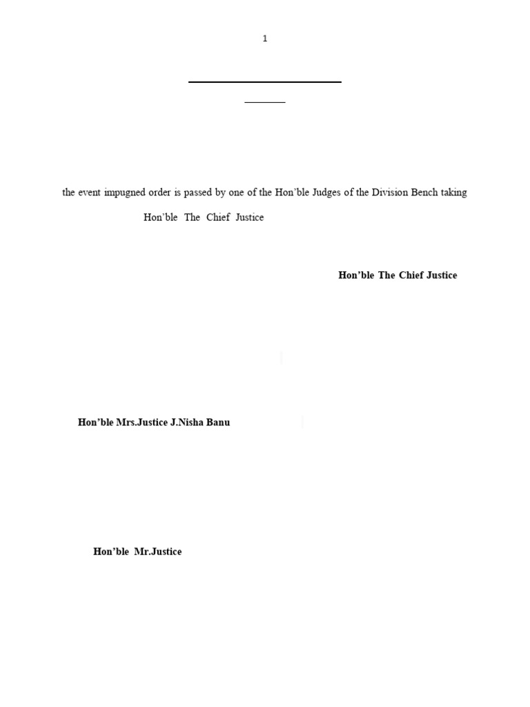 Standing Orders - Principal Seat at Madras - Wef 02.06.2025 | PDF ...