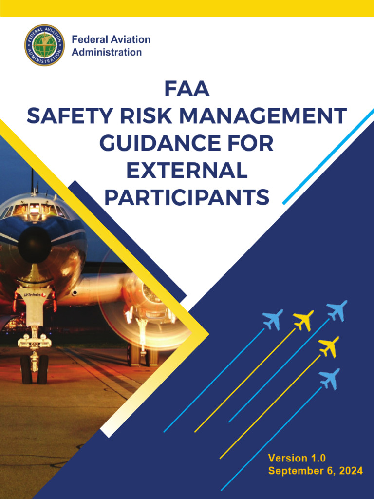 FAA SRM Guidance For External Participants | PDF | Risk | Risk Assessment