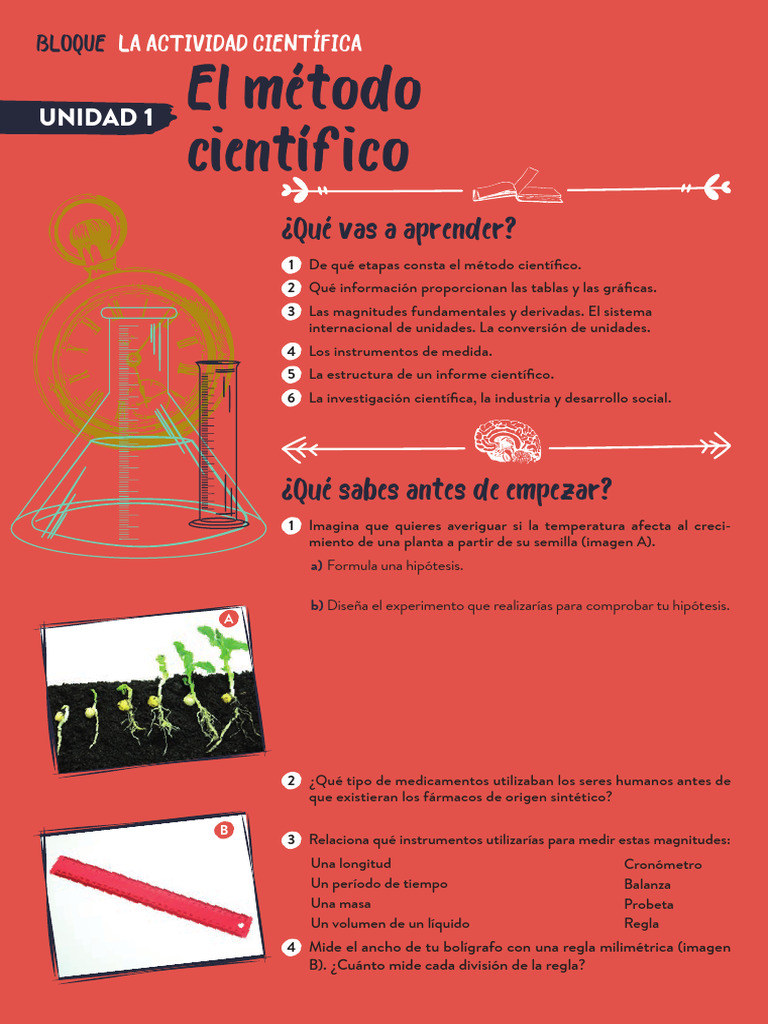 Etapas del Método Científico y Medición | PDF | Isótopo | Protón
