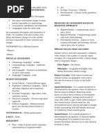 Senior 3 Geography Study Notes | PDF