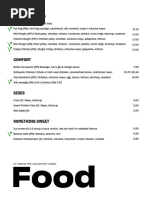 BQT Menu | PDF | Lunch | Curry