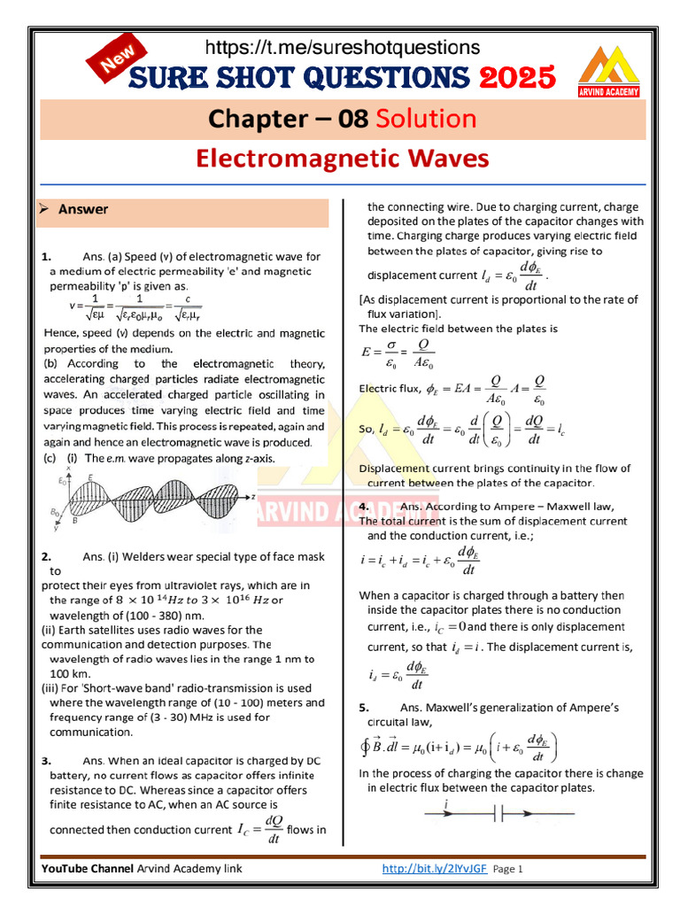 Ch8 Ans Physicsssssssssssssssssssssssssss | PDF