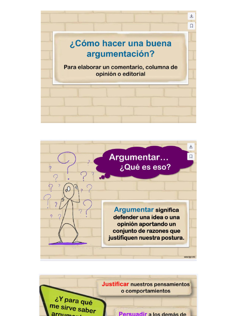 La Argumentacion | PDF