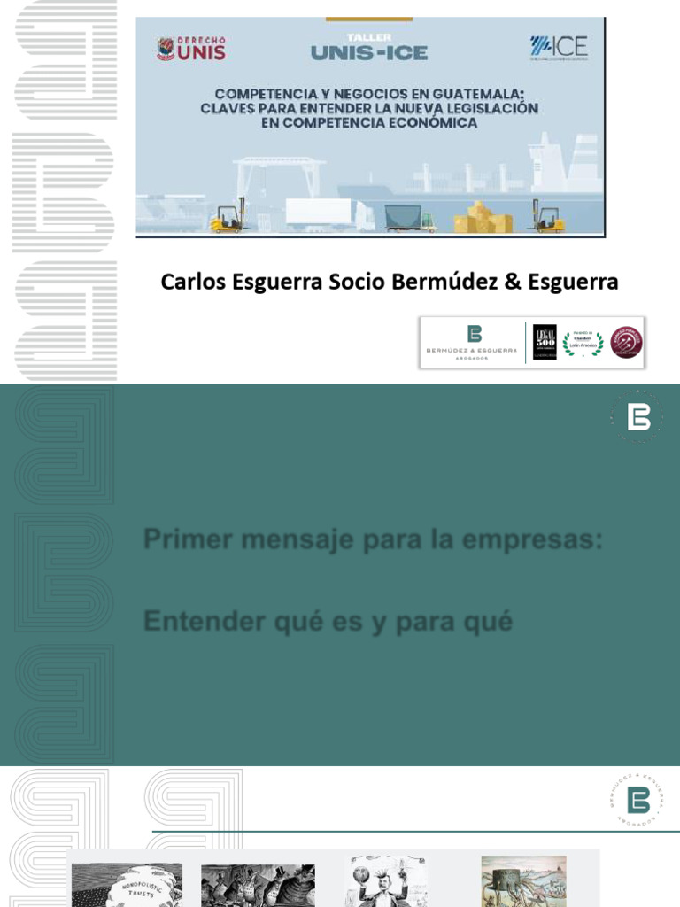 Presentación Lic. Carlos Esguerra | PDF | Ciencias económicas | Economias