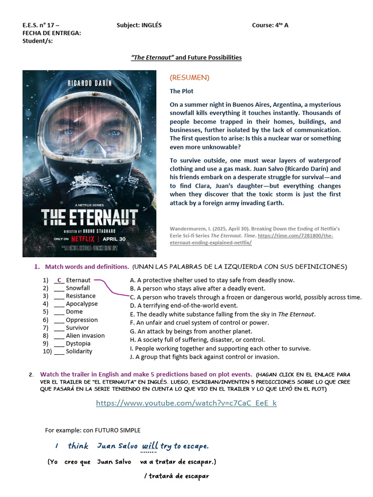 "The Eternaut: Survival Strategies & Predictions" | PDF