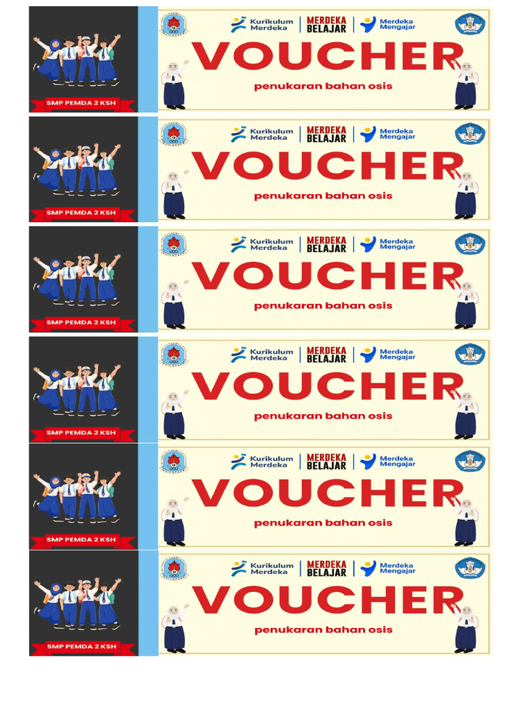 Voucher Bahan | PDF