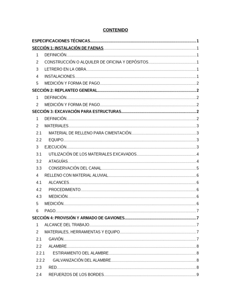 Tipos Defenza Rivereña | PDF | Fundación (Ingeniería) | Hormigón