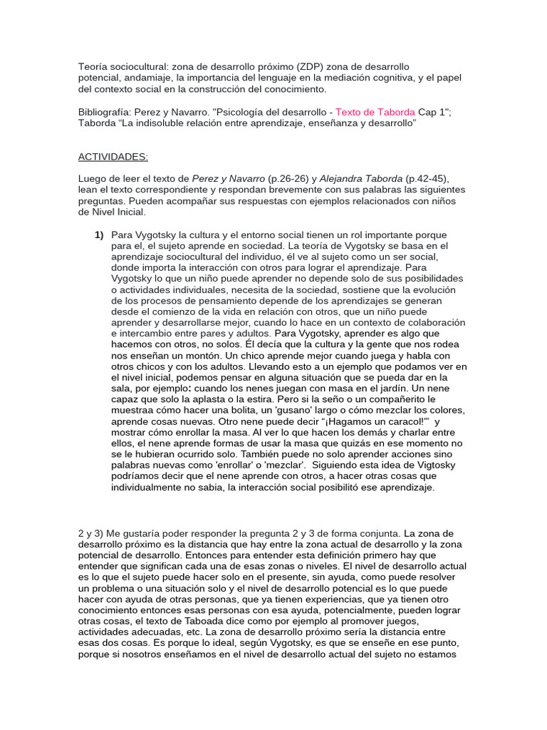 Perez y Navarro Alejandra Taborda | PDF | Aprendizaje | Ciencias del comportamiento