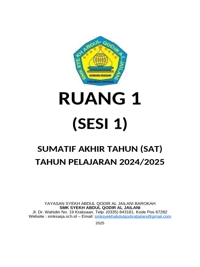 Ruang - Sesi Di Map | PDF