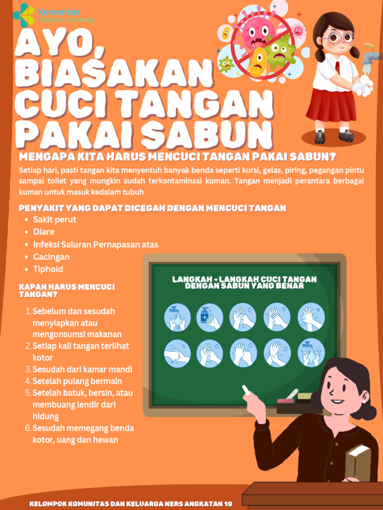 Poster Cuci Tangan Ners | PDF