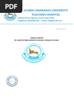 Nigeria Health Declaration Form Details | PDF