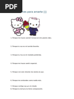 100 Razones para Amarte | PDF