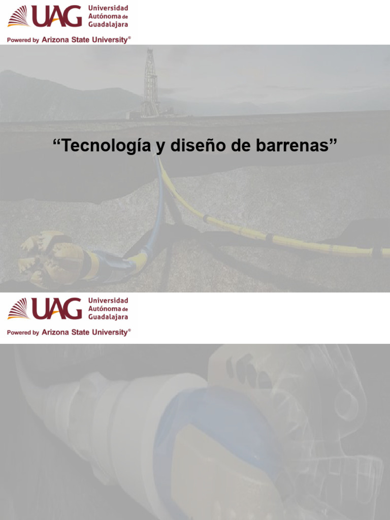 Unidad 2.1 Diseño de Barrenas 2025 - Dr. Jorge Pardo | PDF | Abrasivo | Diamante