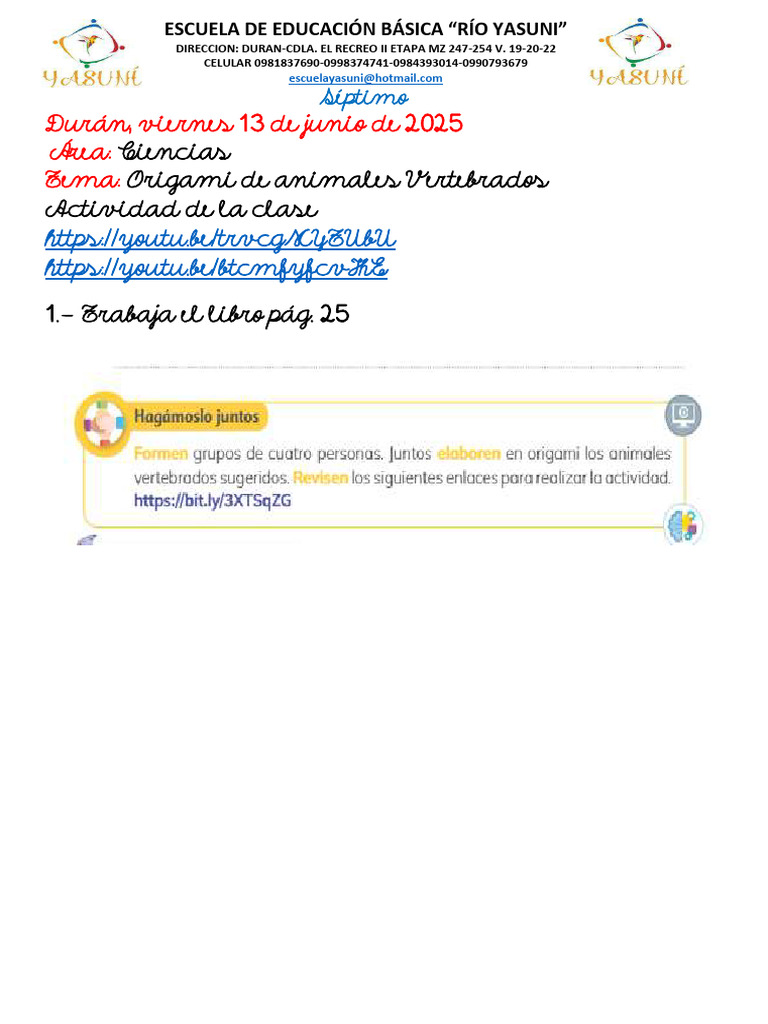 7mo CCNN 1 UNIDAD 4 SEMANA Viernes 13 06 | PDF