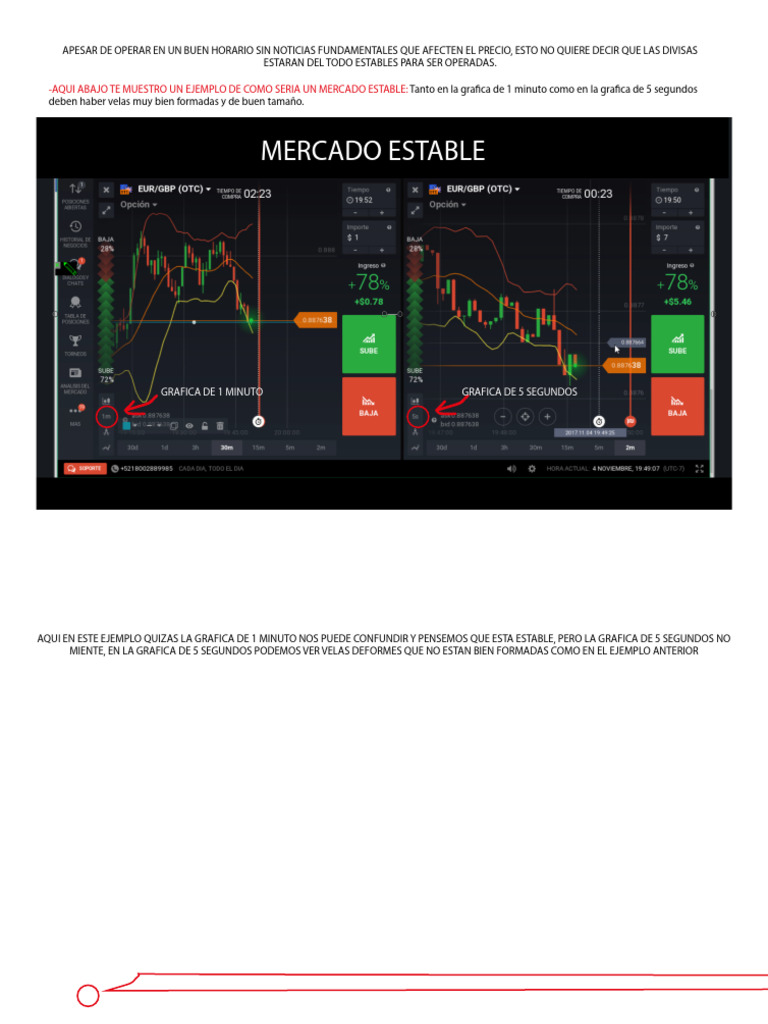 3.ejemplos de Un Mercado Estable e Inestable | PDF