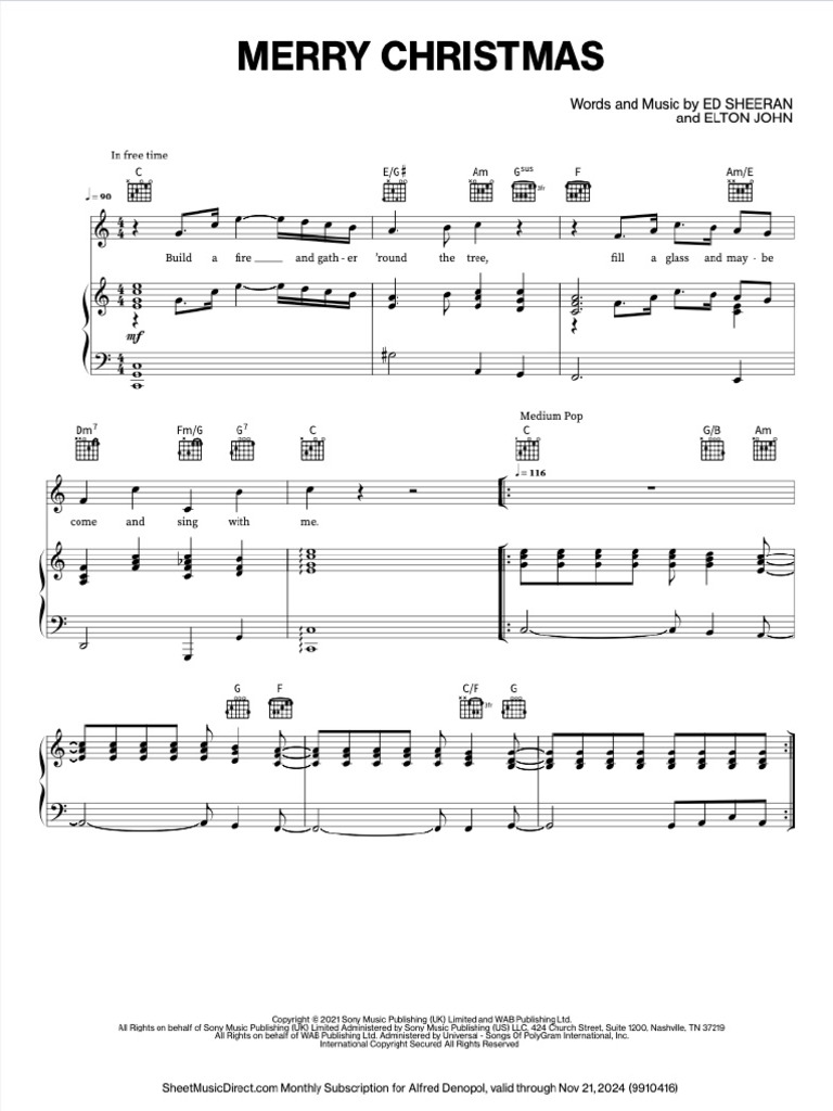 Merry Christmas | PDF