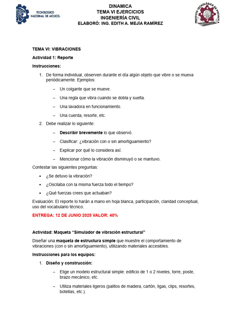 Tema 6 Ejercicios | PDF | Mojadura