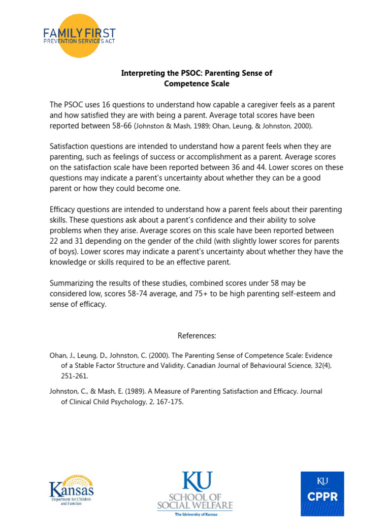 Interpreting The PSOC | PDF