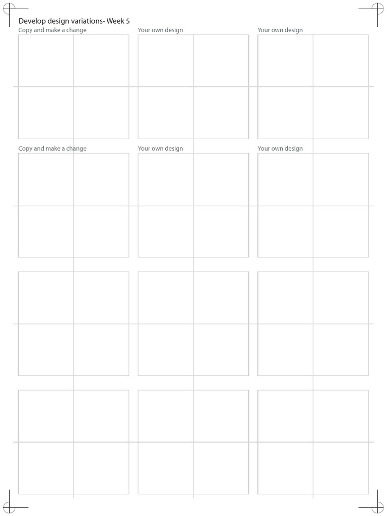 B SS Symmetry Squares Template | PDF