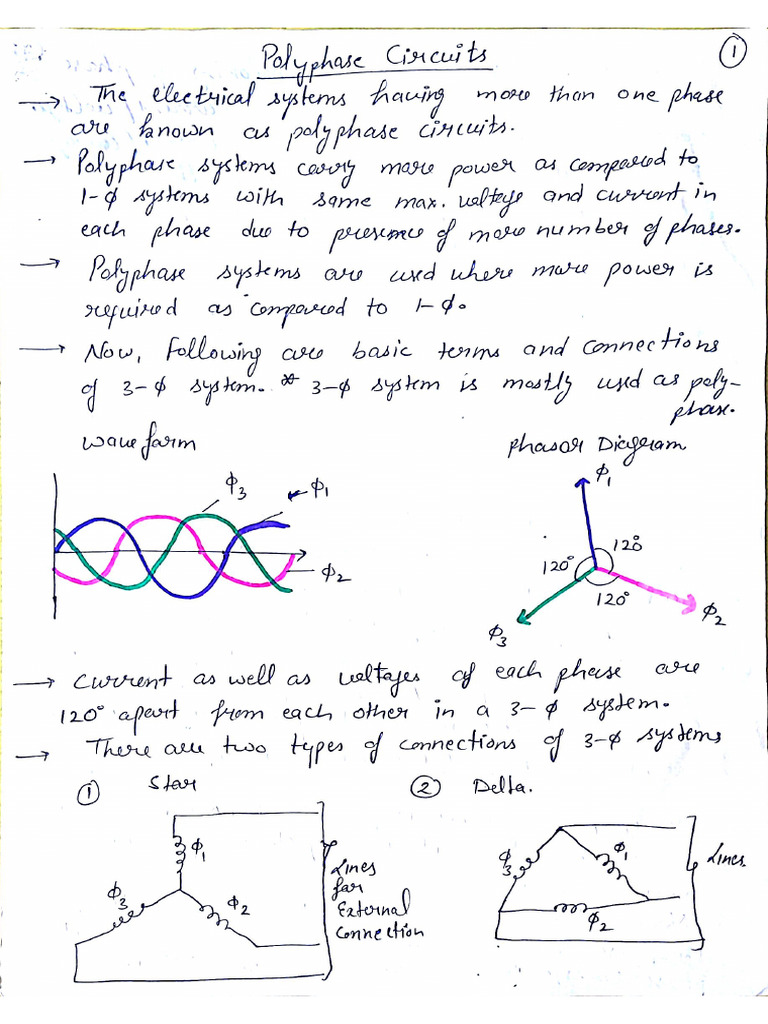 (B) Polyphase | PDF