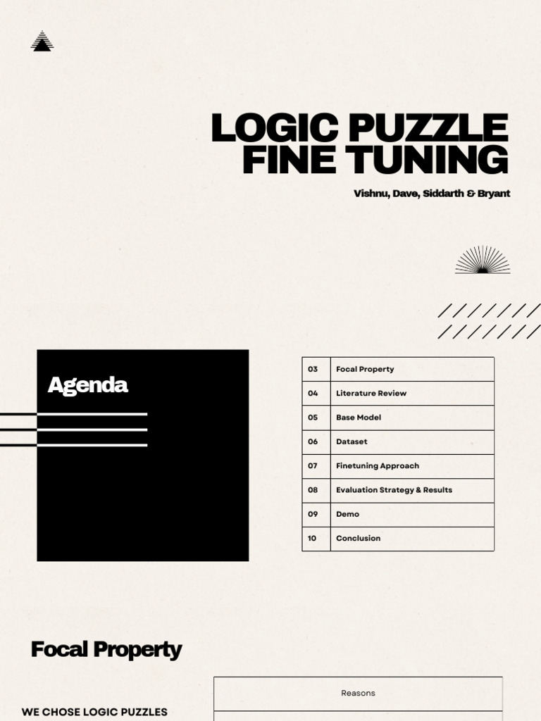 Enhancing LLMs with Logic Puzzles | PDF | Logic | Cognitive Science