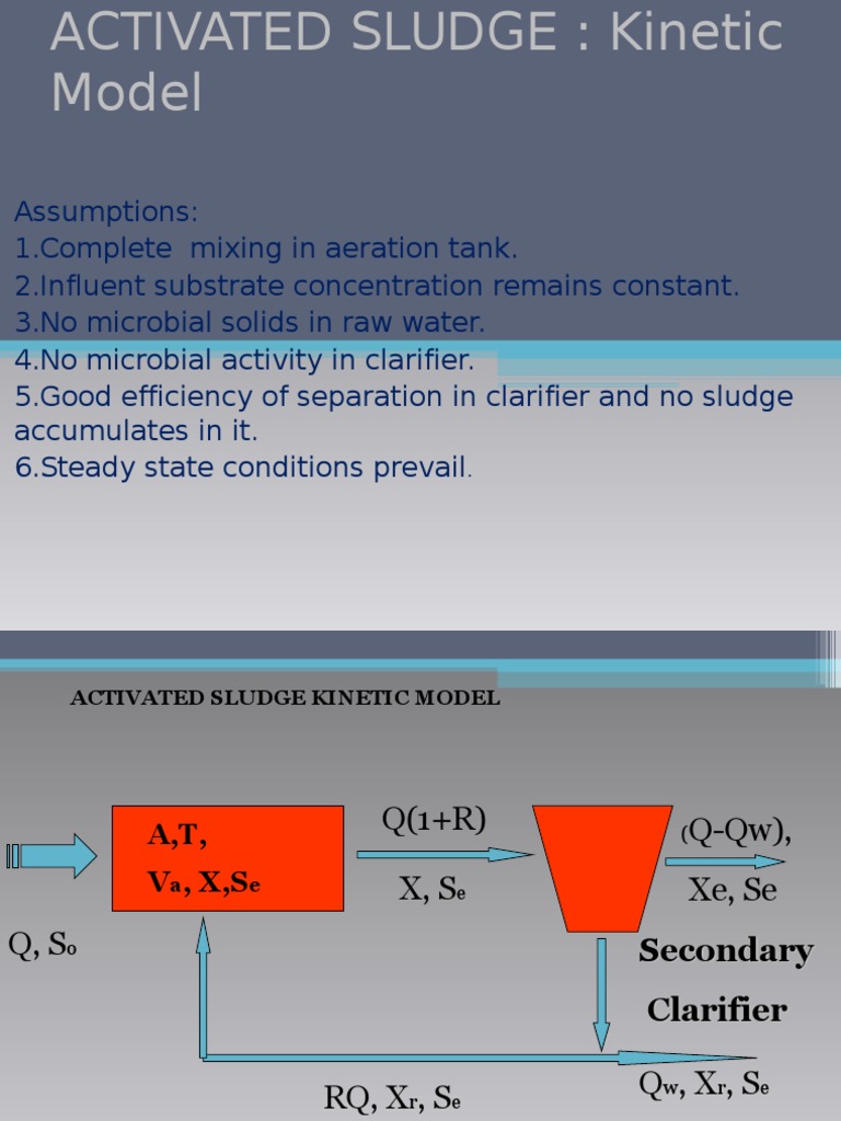 Activated Sludge _kinetic Model | Oxygen | Cellular Respiration