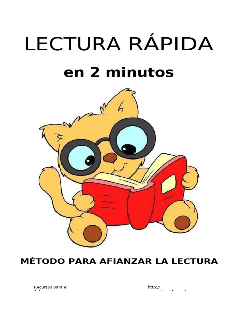 Método de Lectura Rápida para Niños | PDF | Lectura veloz