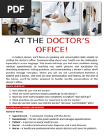 Social Story - Going To The Doctor's Office | PDF