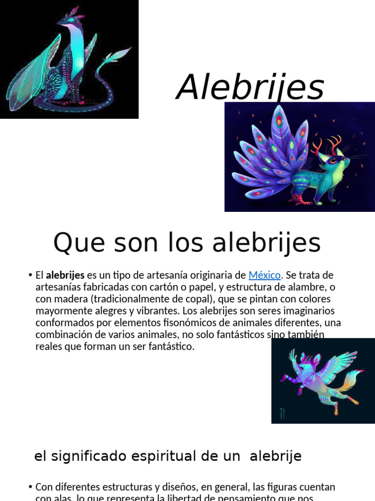 Alebrijes | PDF