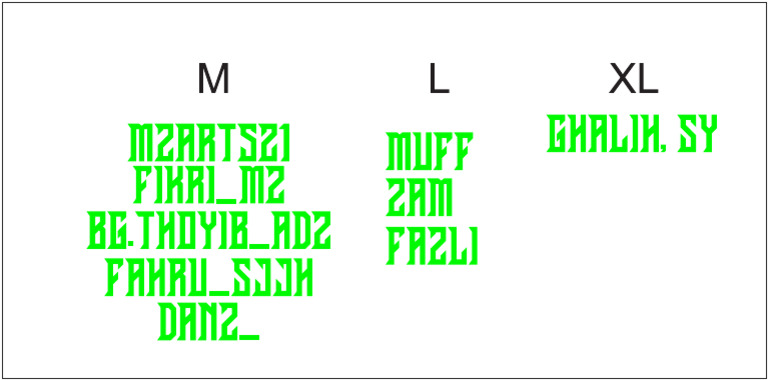 Nama Nama Jersey Babakan | PDF